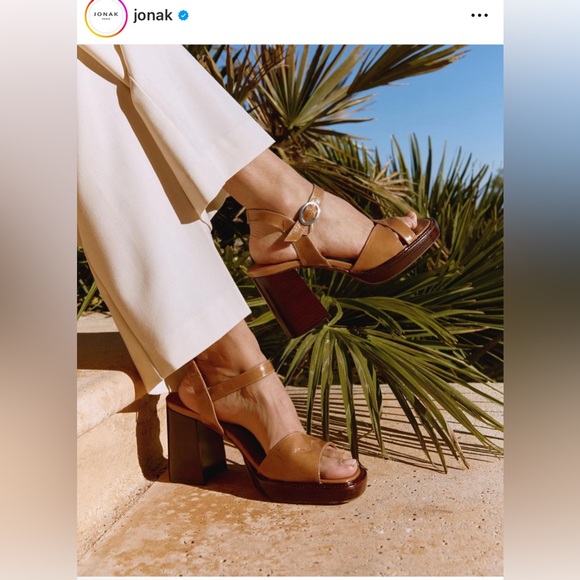 Jonak | Shoes | Euc Jonak Open Toe Platform Sandals 38 | Poshmark